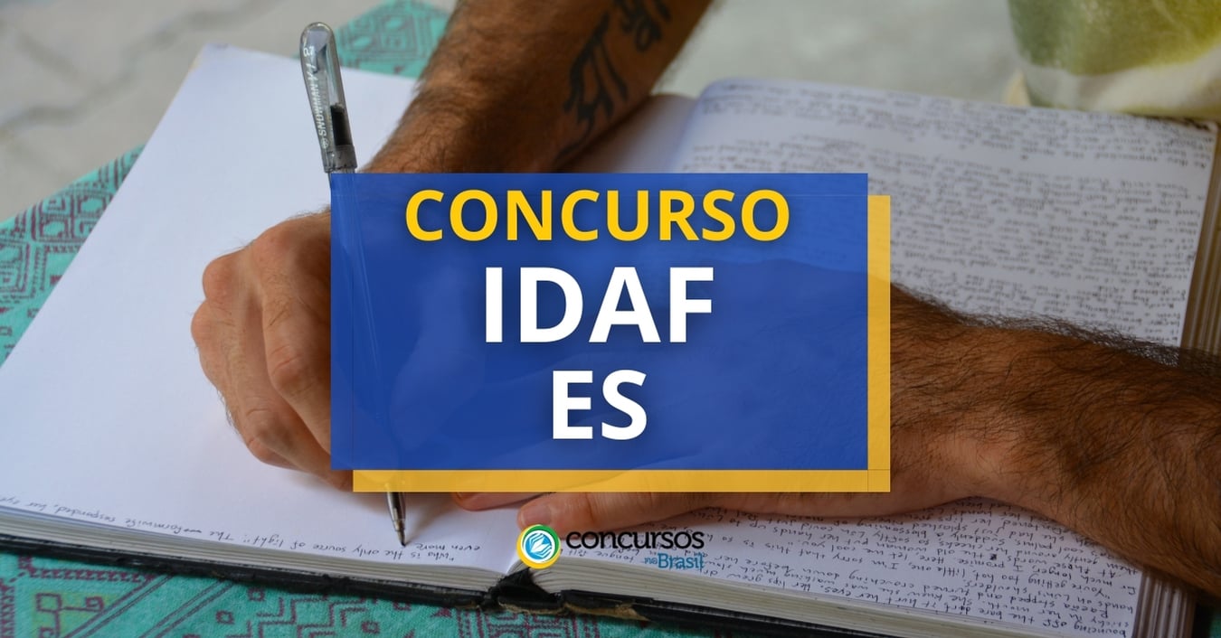 Concurso IDAF ES oferece mais de 1,6 mil vagas